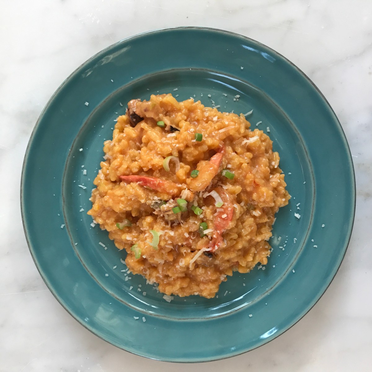 Saffron Seafood Risotto | The Urban Apron